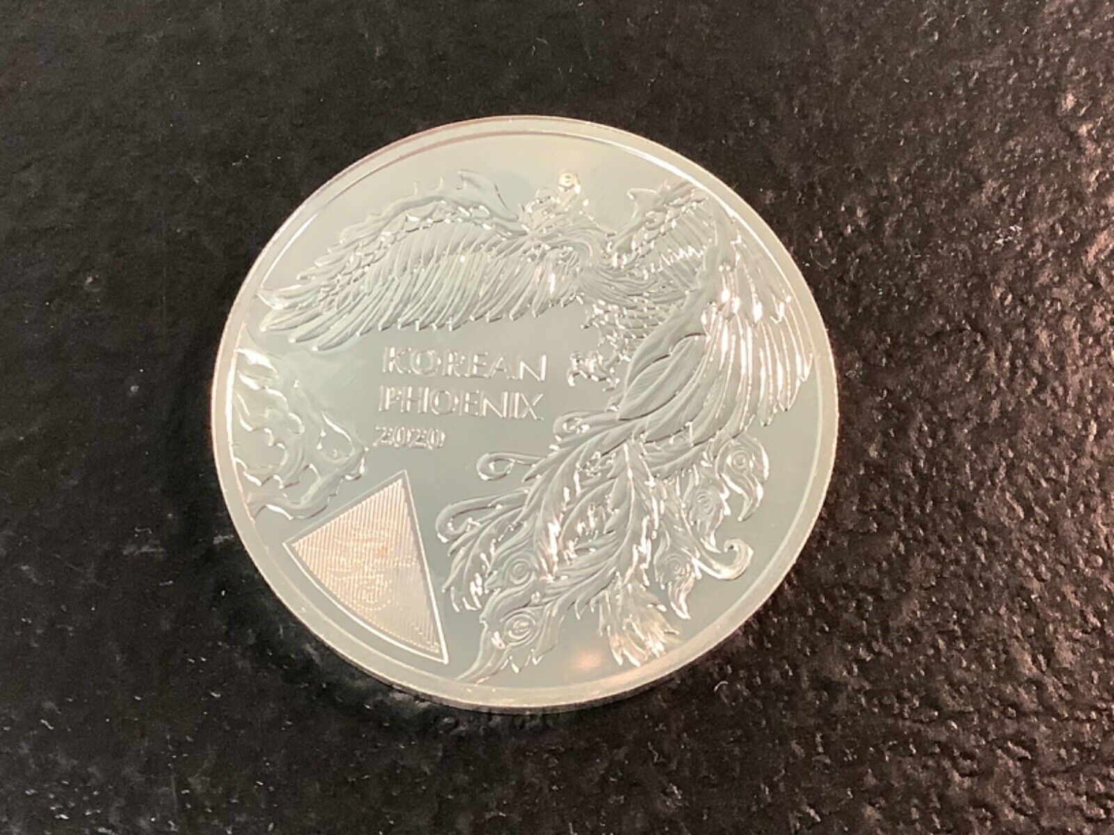 2020 South Korean Phoenix 1 oz .999 Fine Silver BU Coin Komsco - L50 ...