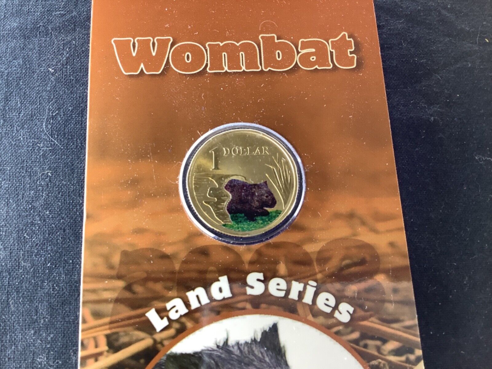 2008 - 2009 AUSTRALIAN $1 LAND SERIES - PAD PRINTED COIN - 6 COINS SET ...