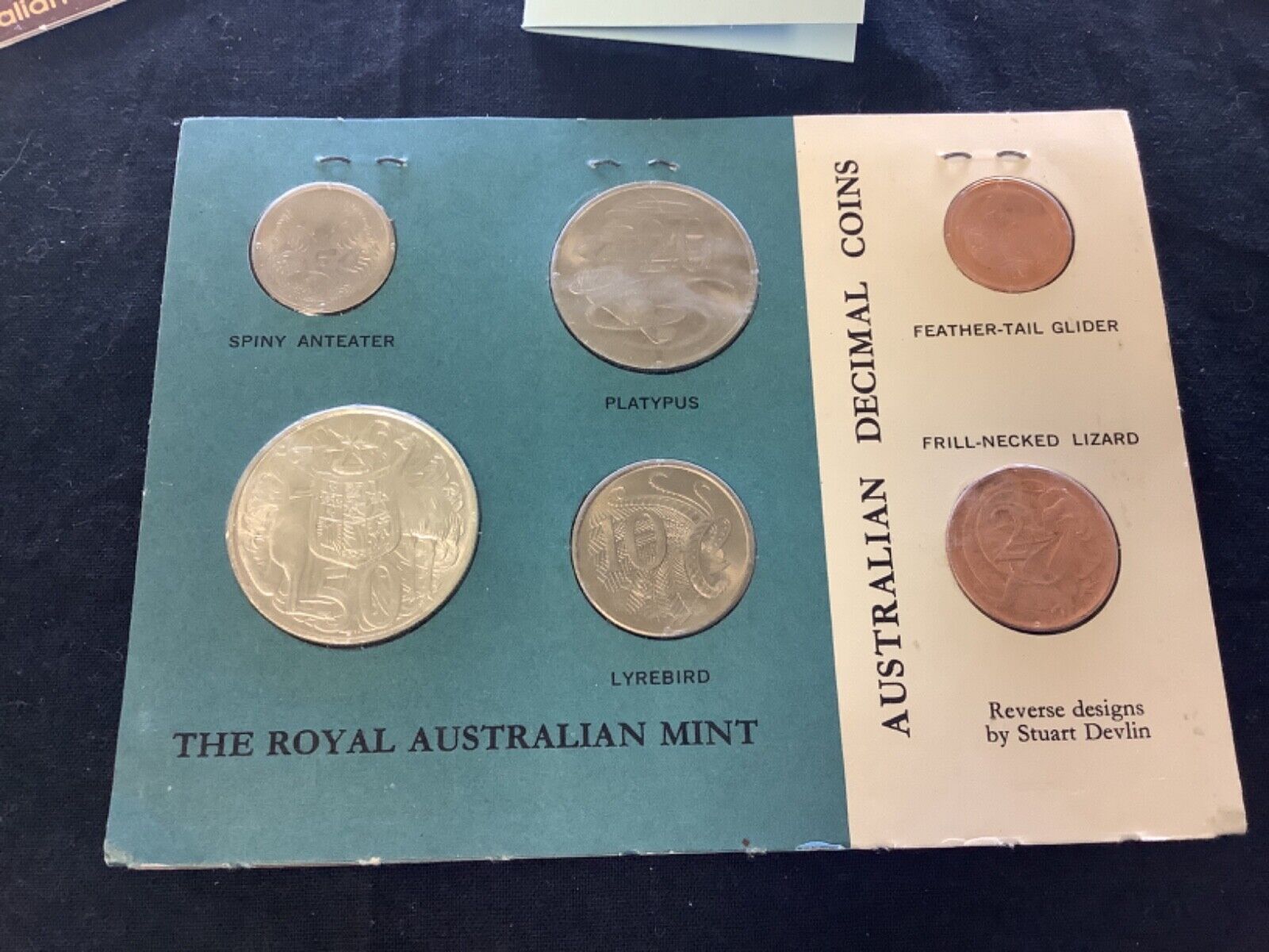 Royal Australian Mint Coin Lot - 1966 Decimal Coins - $1 First Proof ...