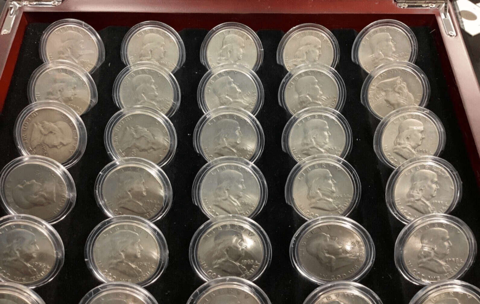 The Complete Benjamin Franklin Half Dollar Collection 1948 - 1963 ...