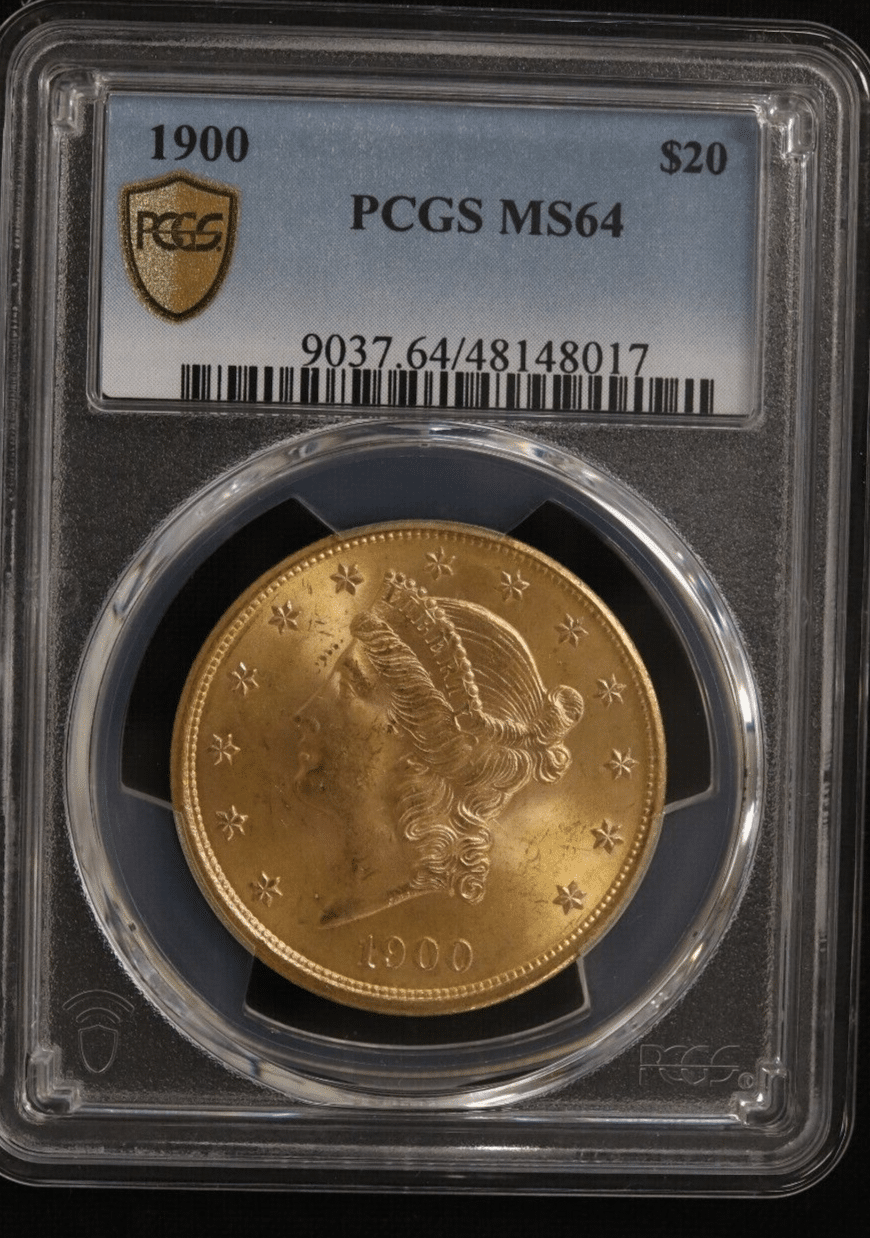 1900 $20 Gold Liberty Head PCGS MS64 Sharp! - Grand Rapids Coins