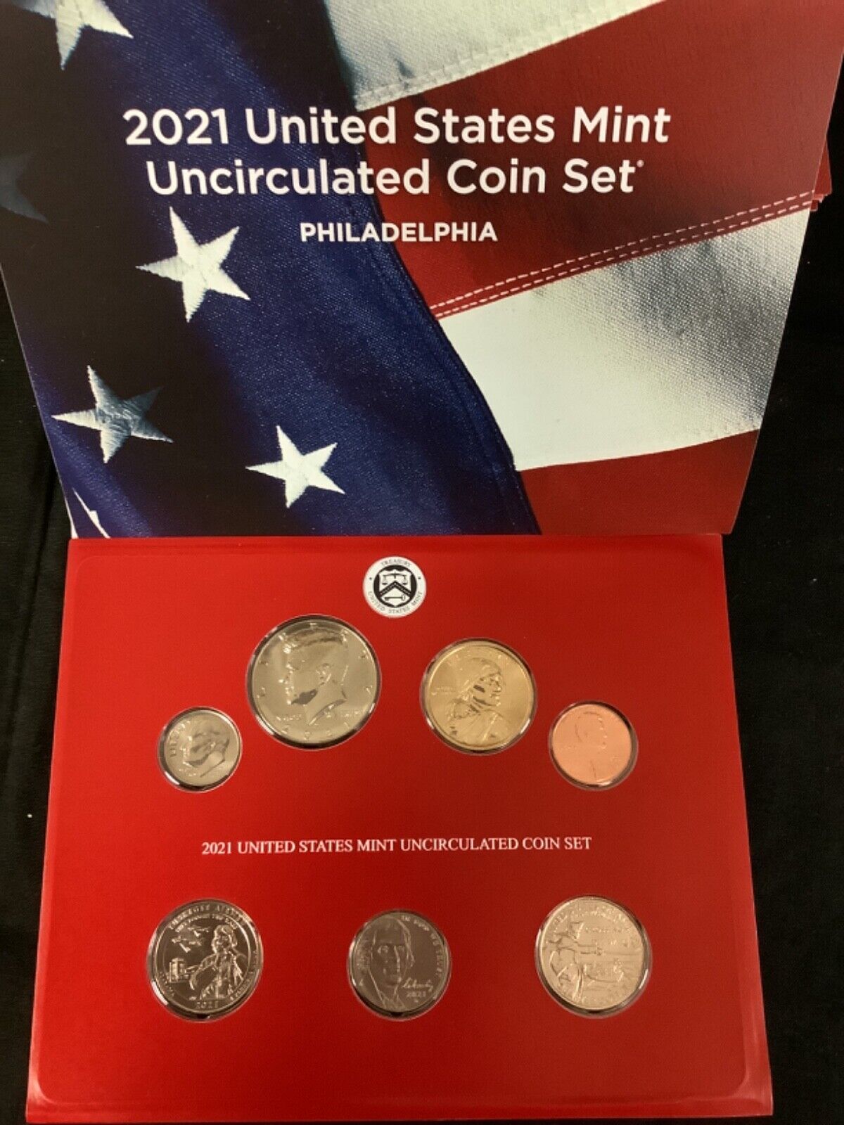 2021 US MINT UNCIRCULATED SET (14 UNC COINS) PHILADELPHIA AND DENVER ...