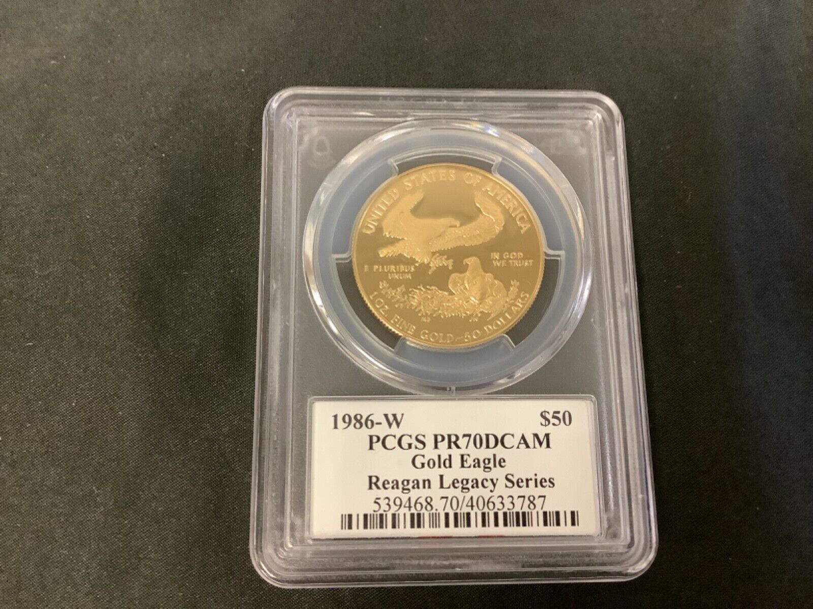 1986 U.S. Money Reserve Regan Legacy Series Silver & Gold Set! - Grand ...