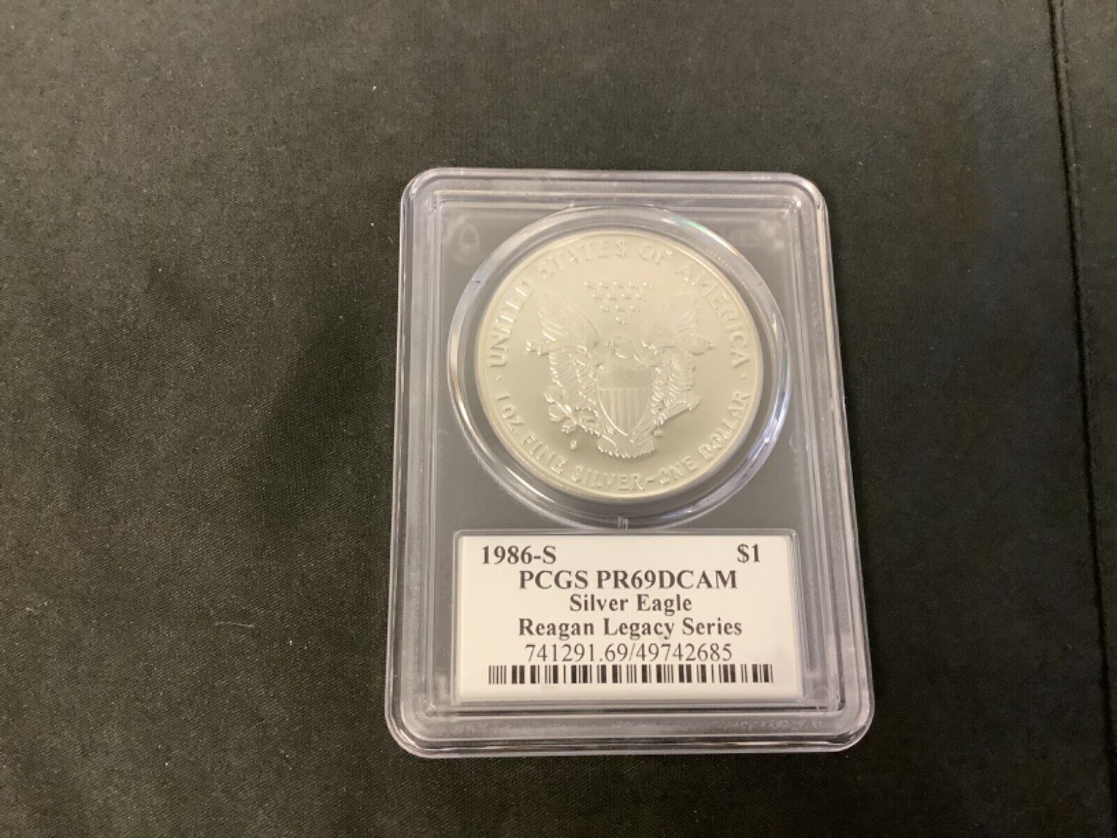 1986 U.S. Money Reserve Regan Legacy Series Silver & Gold Set! - Grand ...