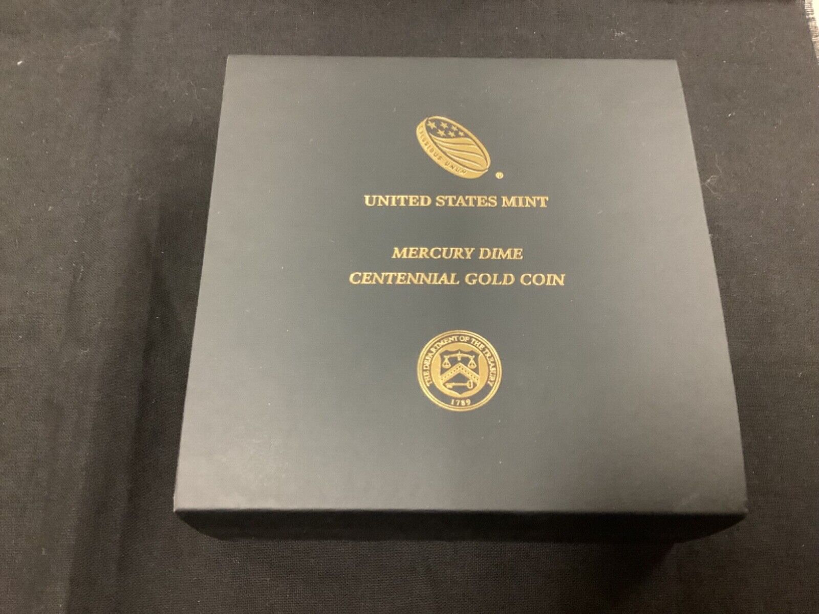 2016 United States Mint 1/10th oz Gold Mercury Dime Centennial Gold ...