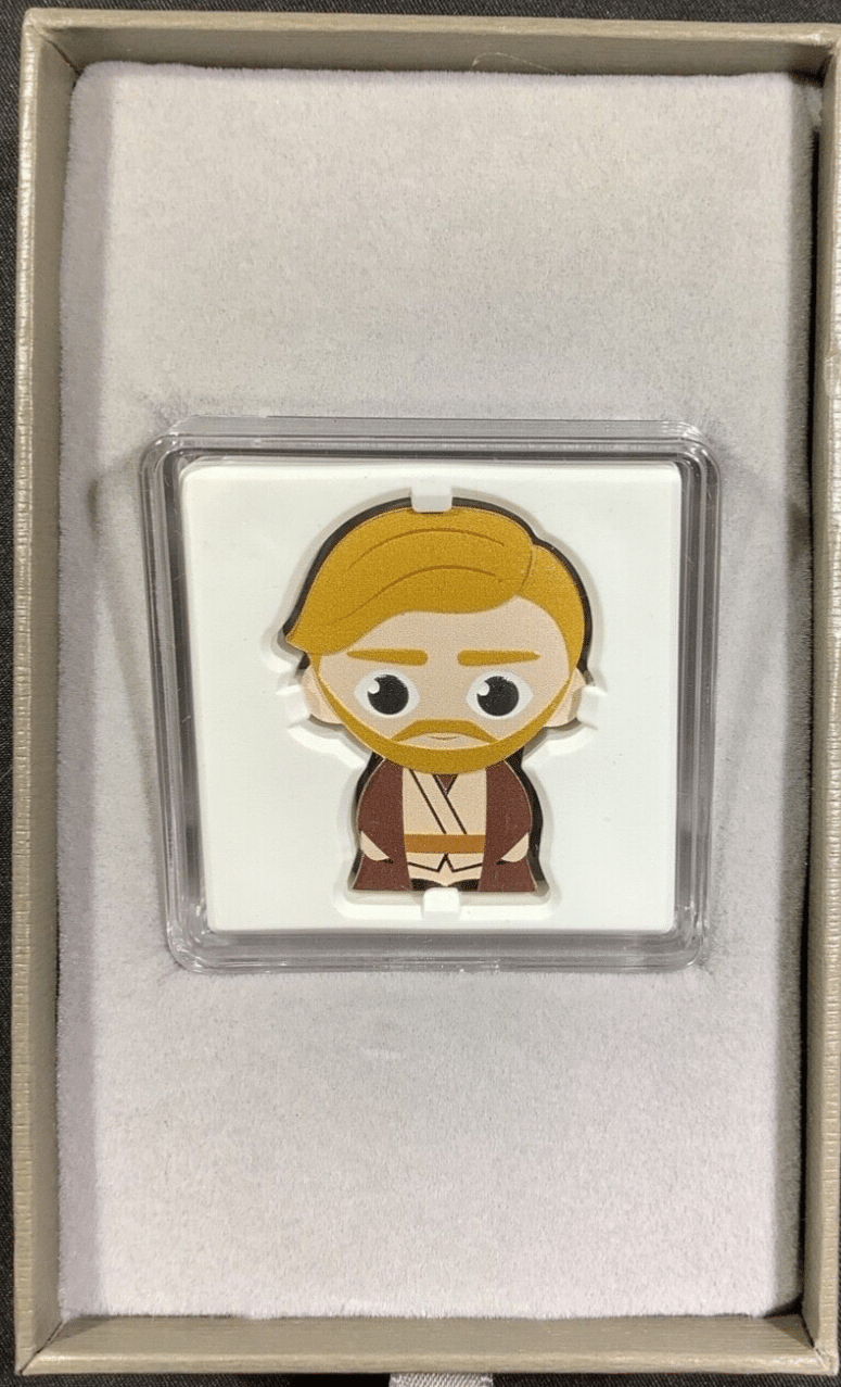 2022 Niue 1 oz Silver Chibi Coin Collection: Young Obi-Wan Kenobi ...