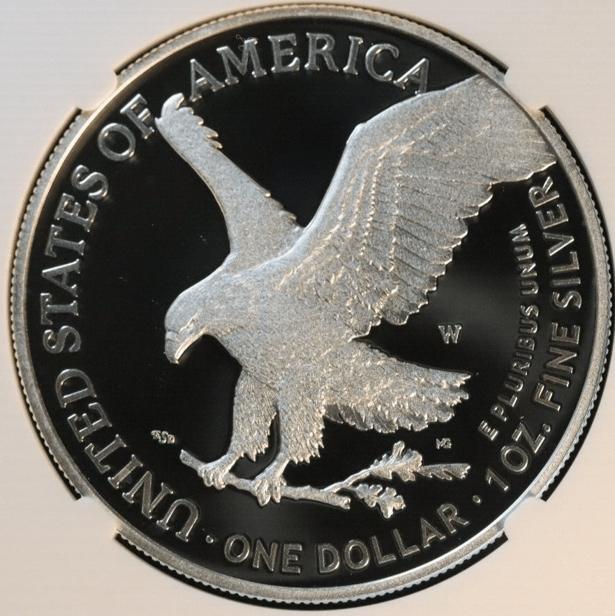 2021 W Proof Silver Eagle NGC PF70 Ultra Cameo Type 2 - 35th Anniversary!! - Grand Rapids Coins