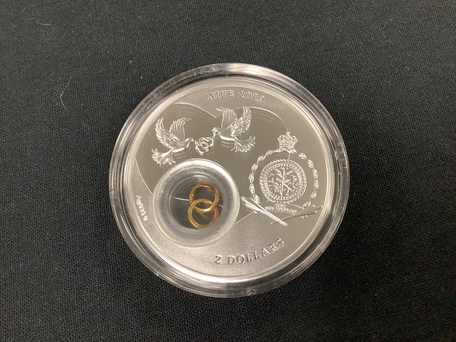 2023 Niue Wedding Coin 28.28grams of .925 Sterling Silver! - Grand ...